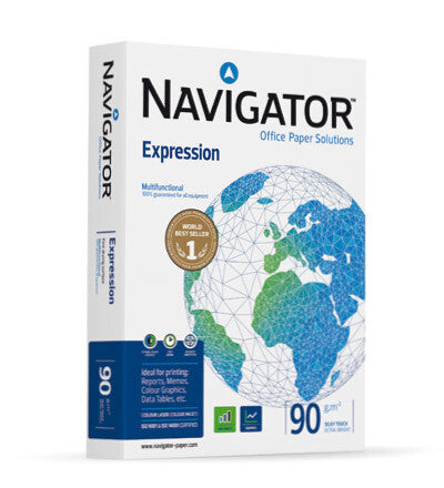 Navigator EXPRESSION printing paper A4 (210x297 mm) Matte White | Back ...