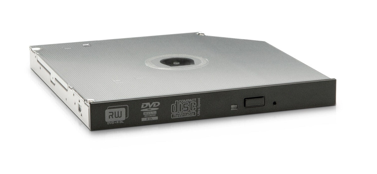 HP E5Z80AA optical disc drive Internal DVD Super Multi DL Black | Back ...