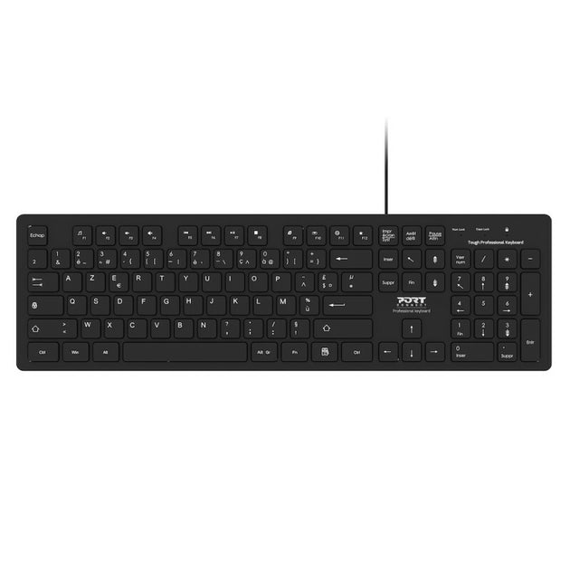 Port Designs 900752-UK keyboard Universal USB QWERTY UK English Black ...