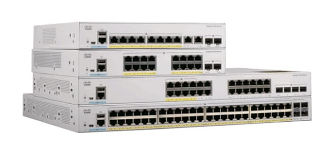 Cisco C1000FE-24P-4GL-RF network switch Managed L2 Fast Ethernet (10/1 ...